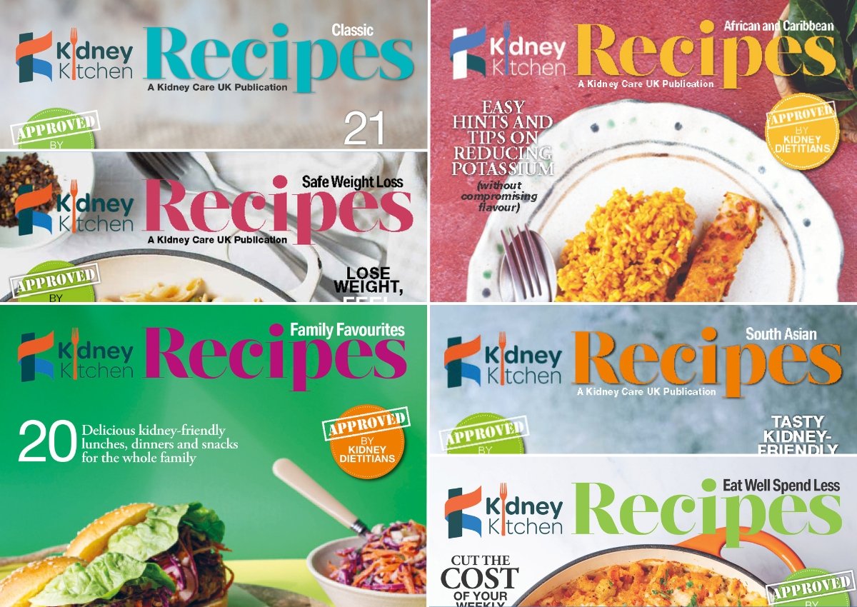 Order free Kidney Kitchen recipe magazines | Kidney Care UK