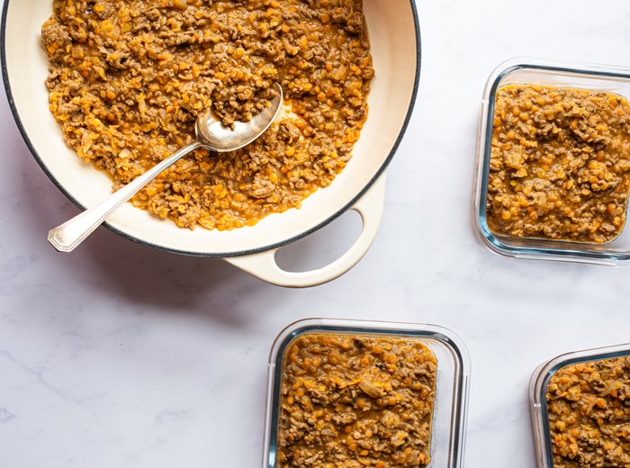 Basic mince and lentil mix | Kidney Care UK