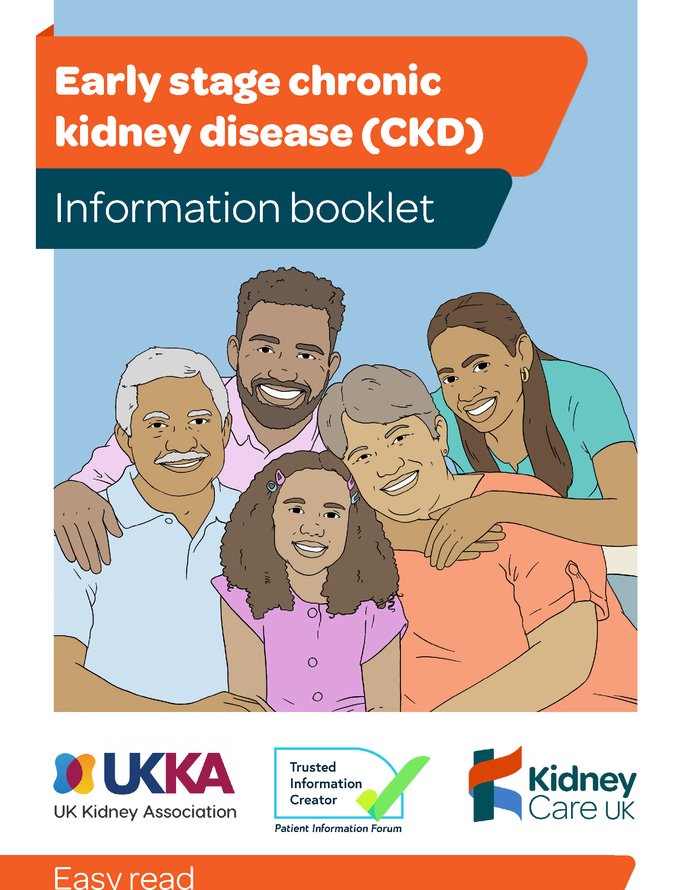 Patient information booklets | Kidney Care UK